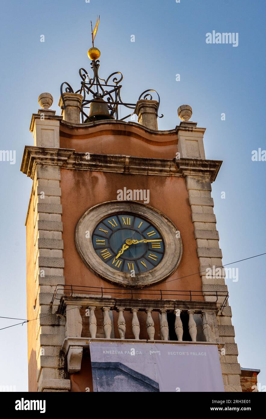 Zadar, Croatia - July 20 2023: Clock Tower dating back to the 16th ...