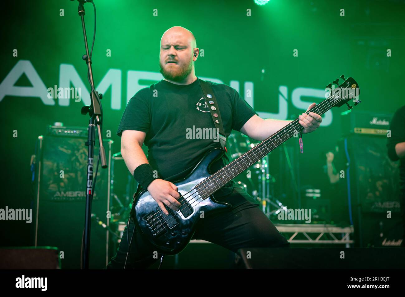 Ambrius perfom live at the 2023 Bloodstock Open Air Festival, Catton ...