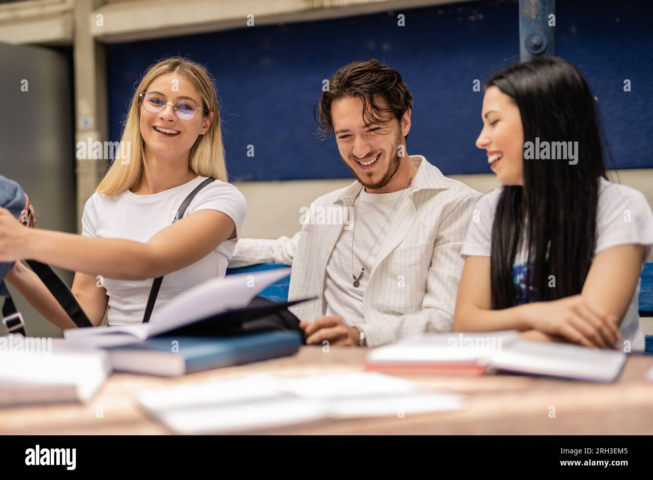Studying after classes hi-res stock photography and images - Alamy