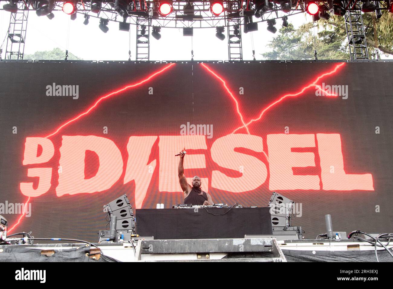 San Francisco, United States. 11th Aug, 2023. DJ Diesel, better known ...