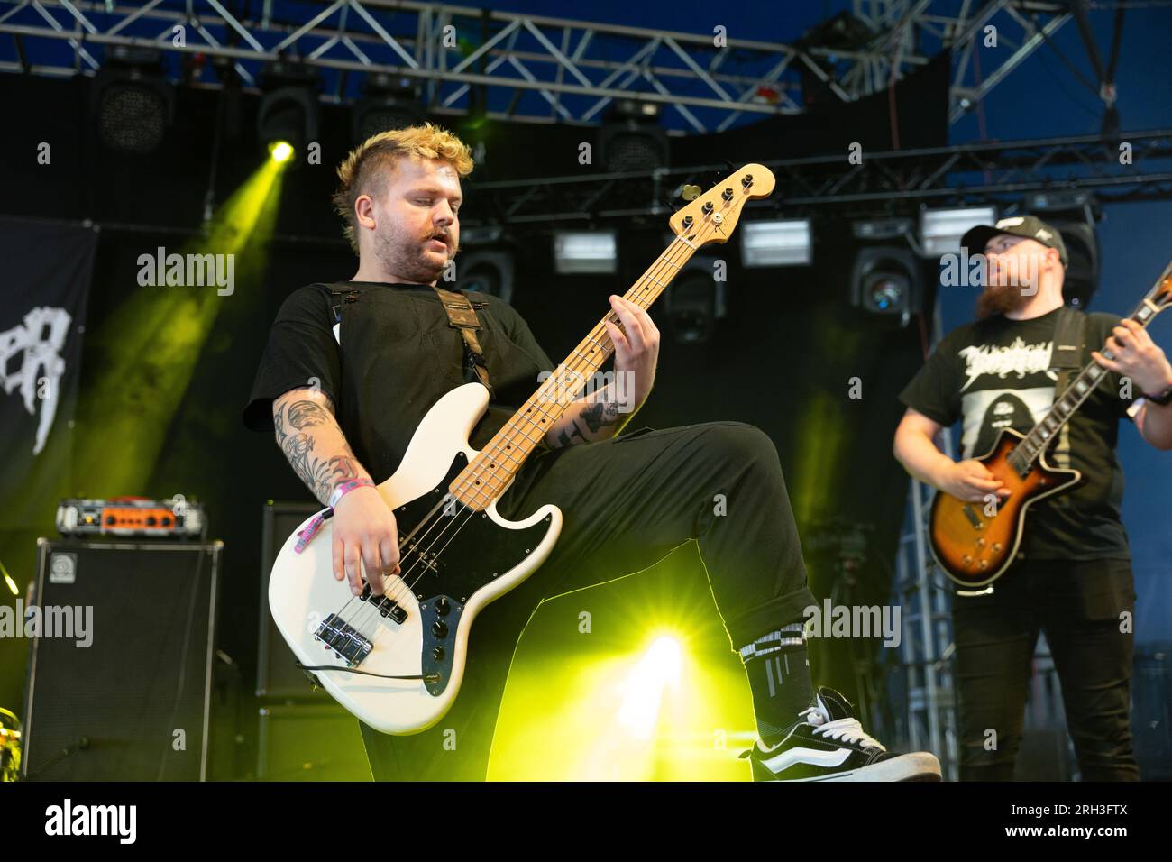 Casket Feeder, perform live at the 2023 Bloodstock Open Air Festival ...