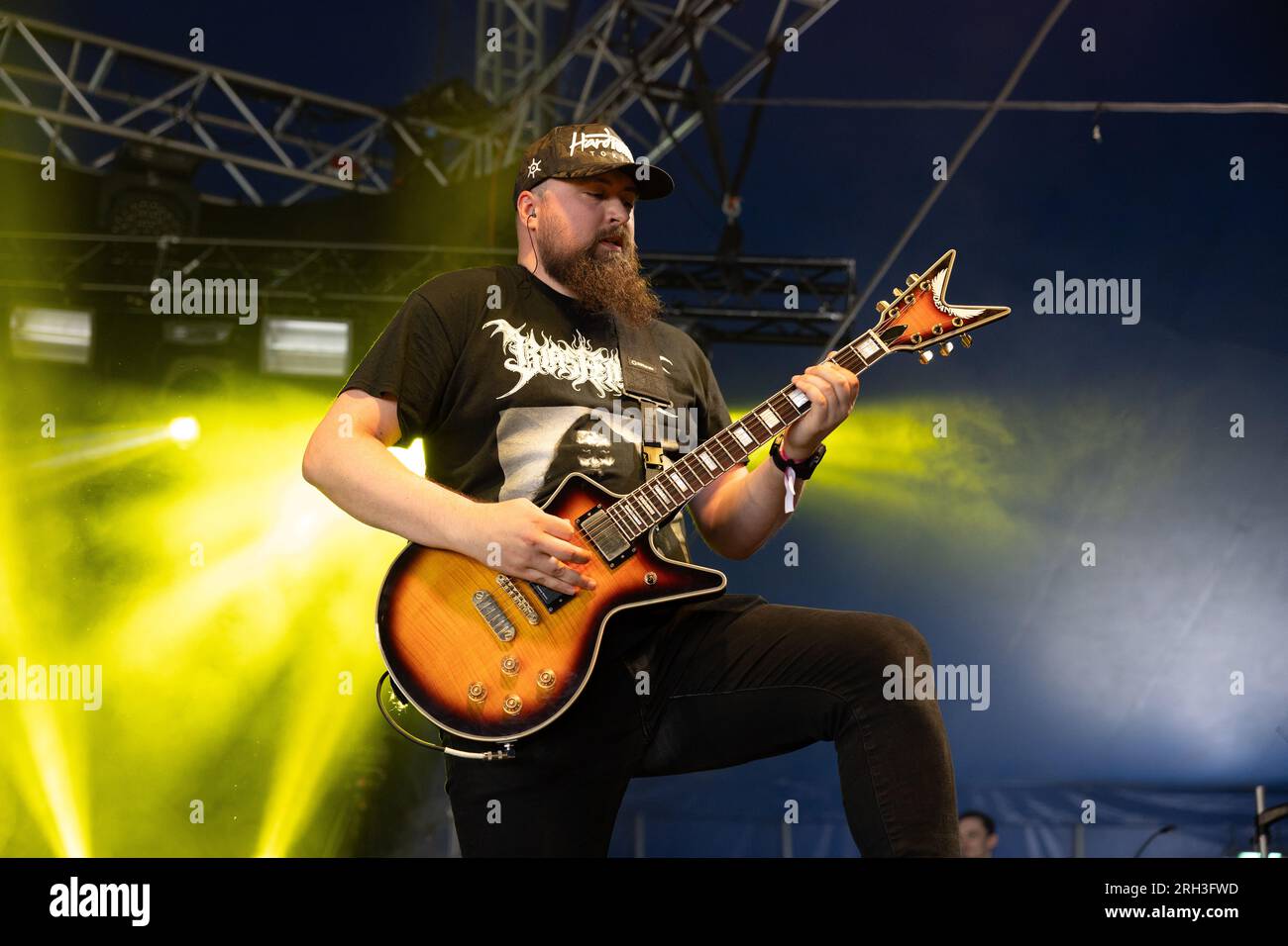 Casket Feeder, perform live at the 2023 Bloodstock Open Air Festival ...
