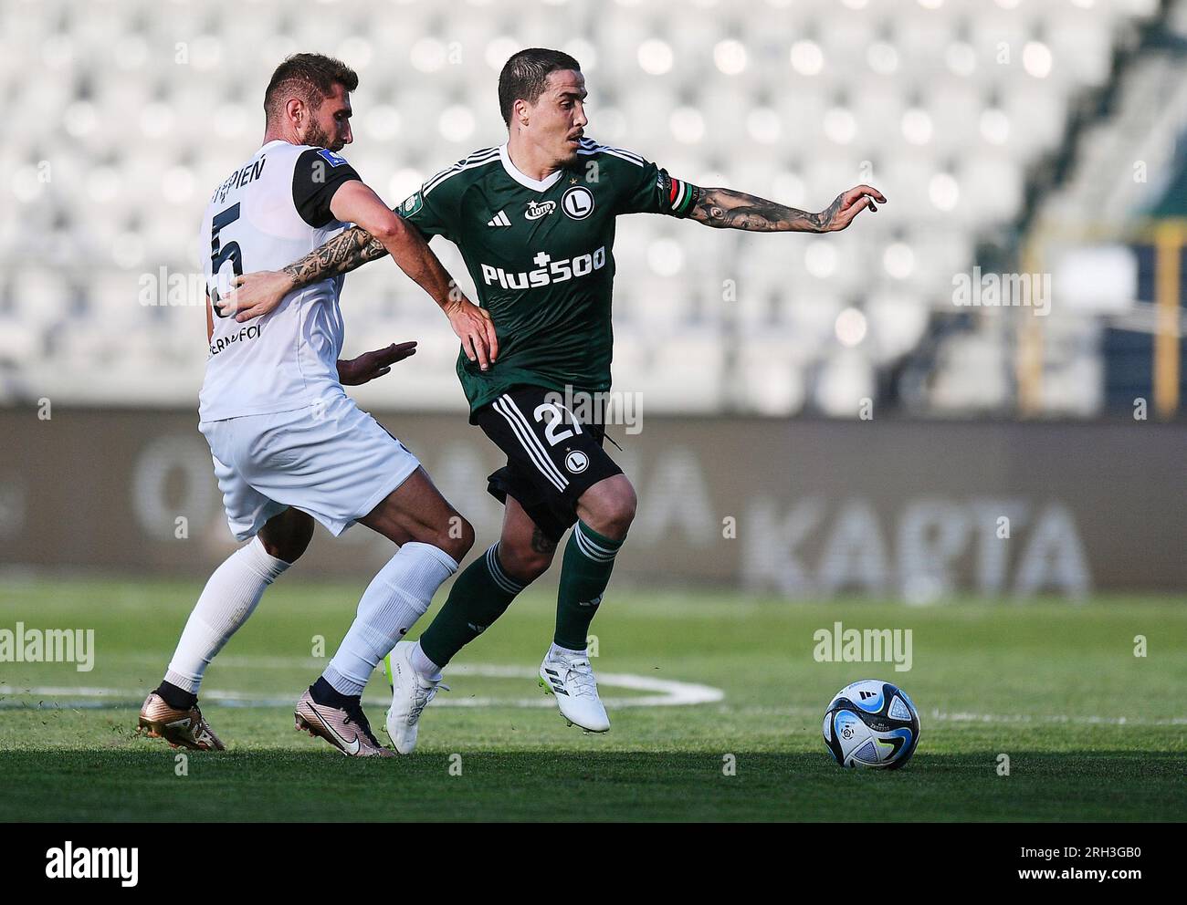 August 13, 2023, Krakow: 2023.08.13 Krakow.Pilka nozna PKO Ekstraklasa ...