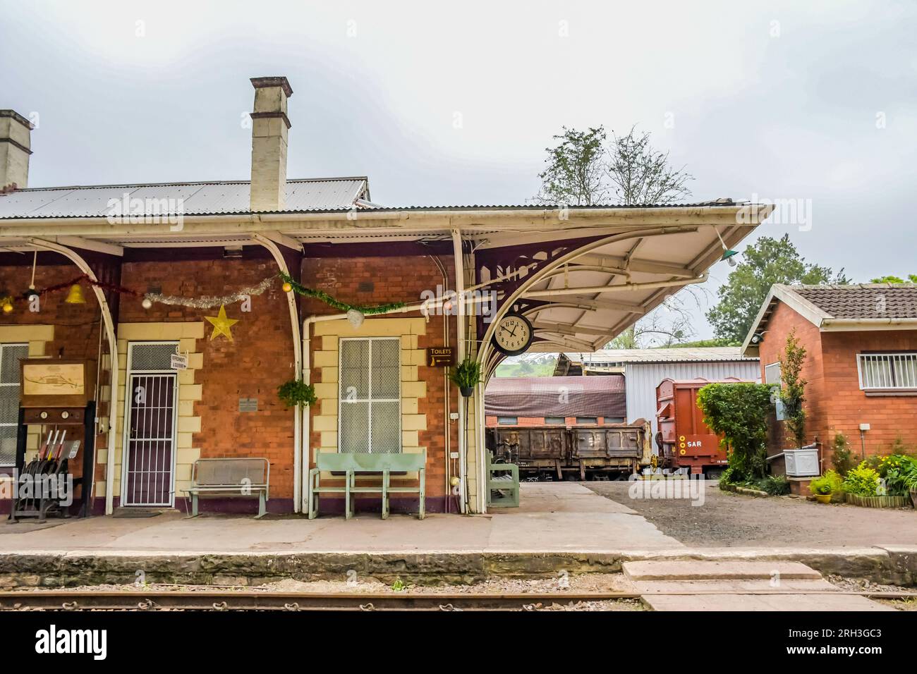 umgeni steam railway station in Inchanga Durban South africa runs steam ...