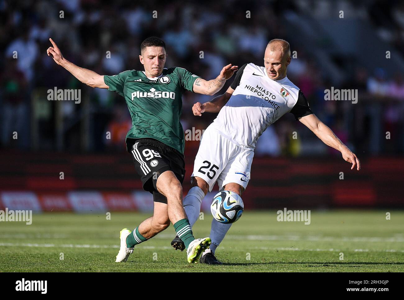 August 13, 2023, Krakow: 2023.08.13 Krakow.Pilka nozna PKO Ekstraklasa ...