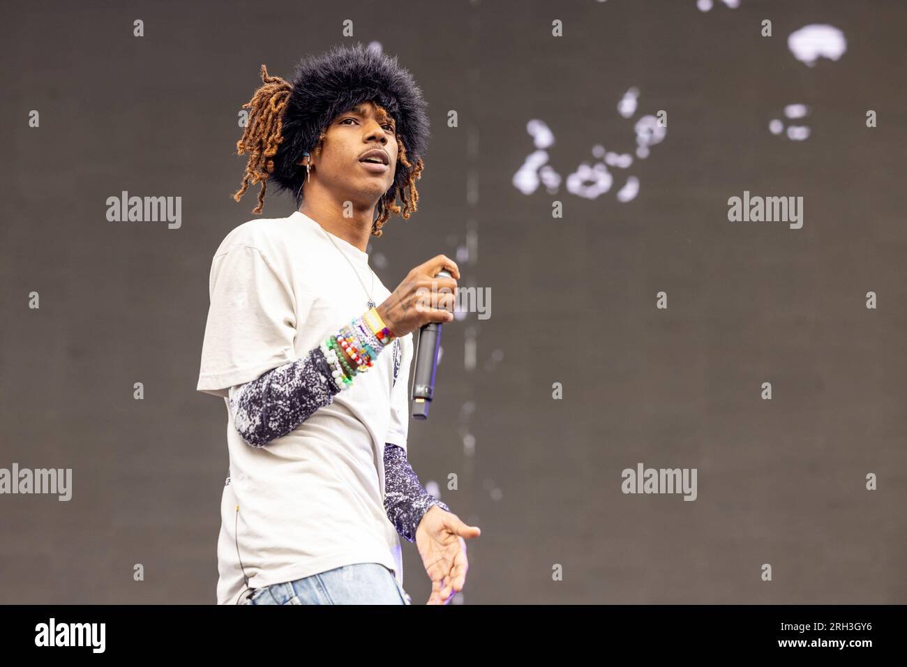 San Francisco, USA. 12th Aug, 2023. Rapper Midwxst (Edgar Nathaniel ...