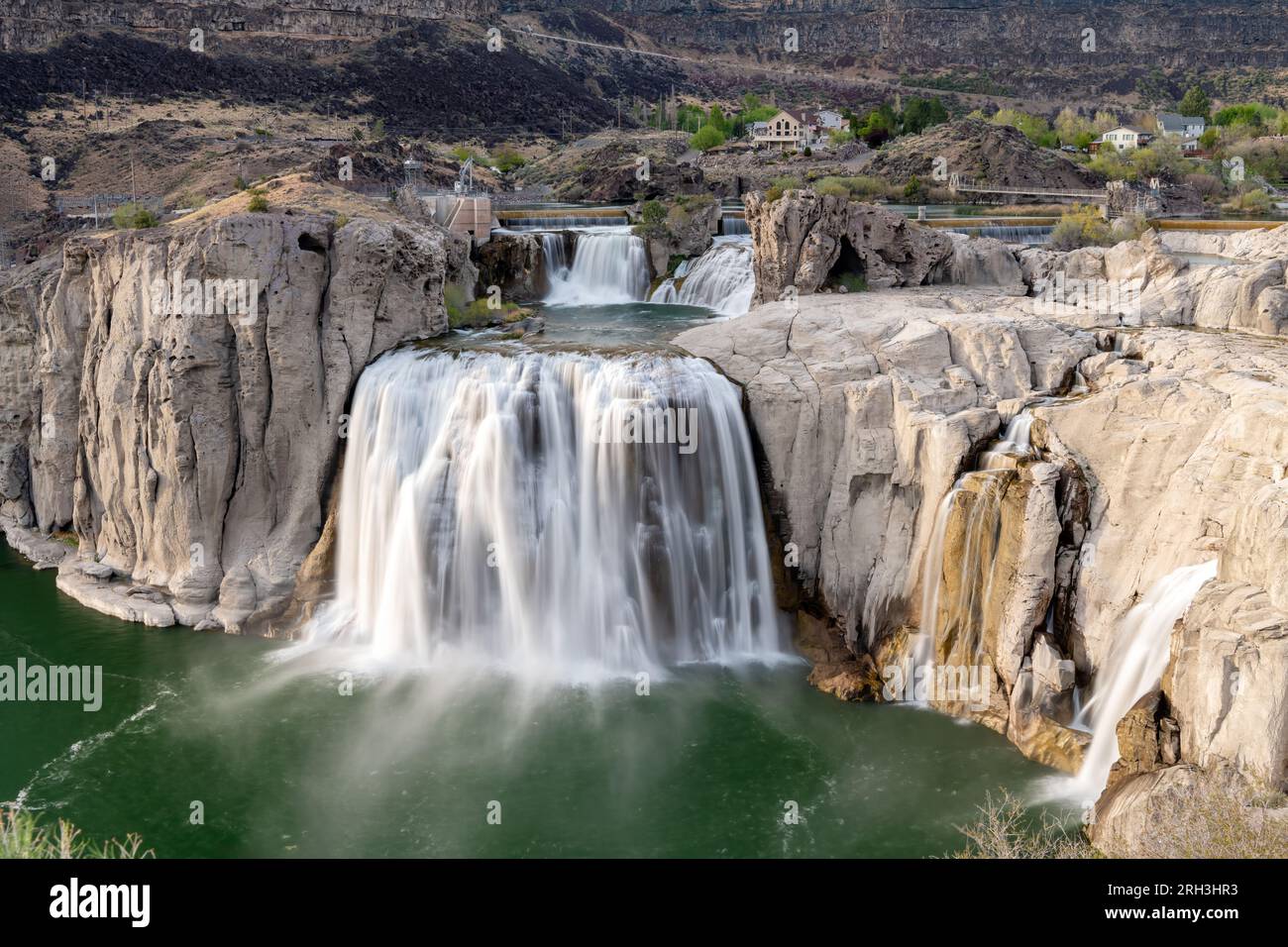 Shoshone falls snake river sunset hi-res stock photography and images ...