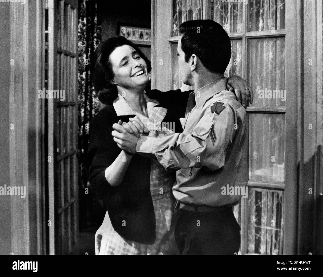 Patricia Neal, Martin Sheen, on-set of the Film, "The Subject Was Roses ...