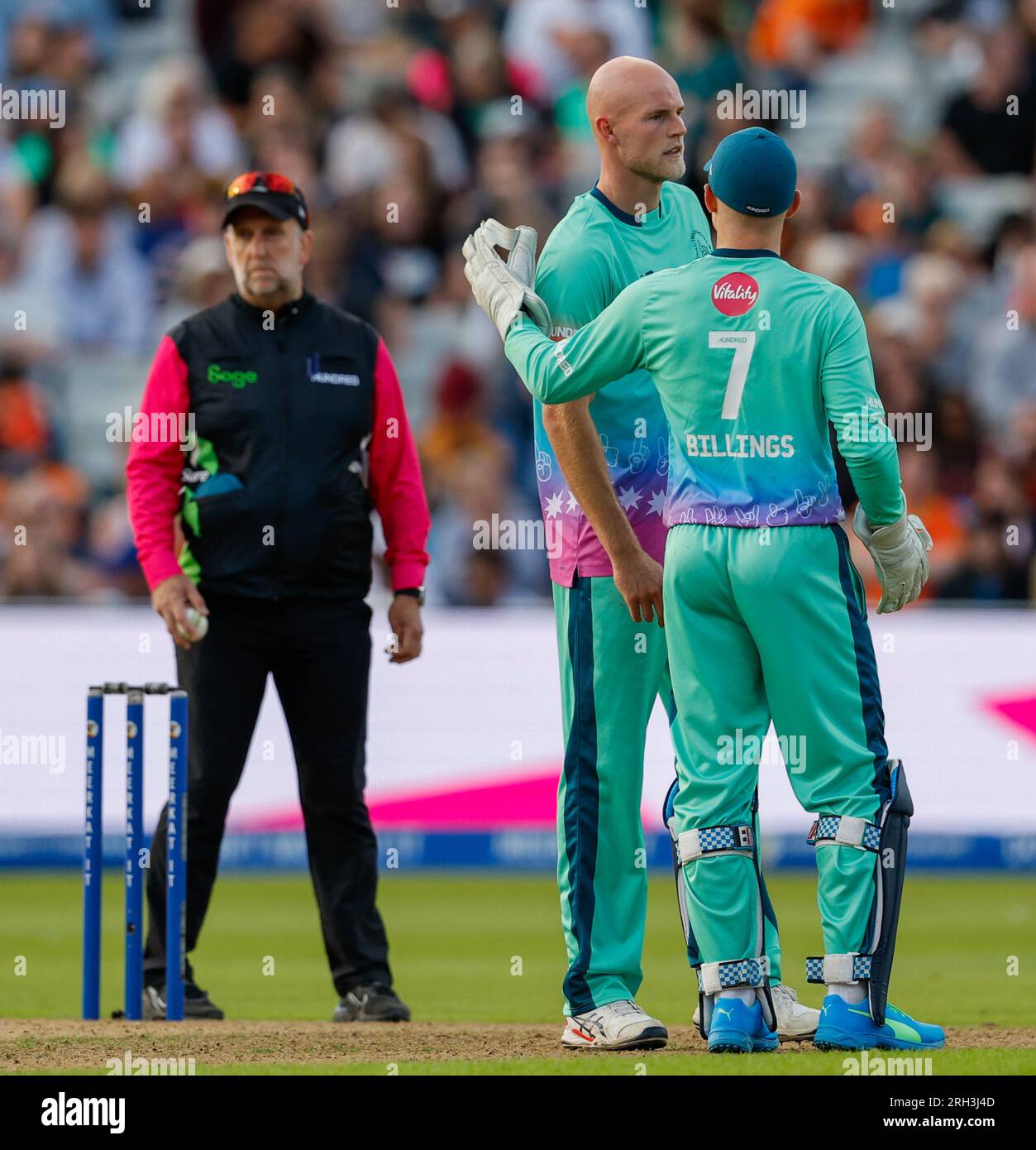 Edgbaston, Birmingham, UK. 13th Aug, 2023. The Hundred Mens Cricket ...