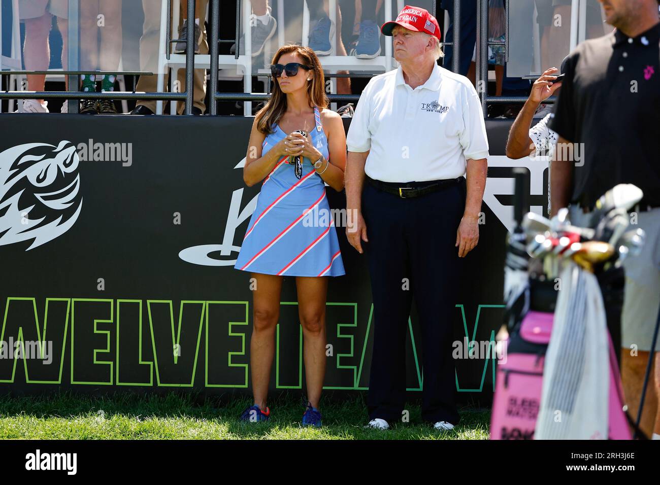 BEDMINSTER, NJ - AUGUST 13: Former President Donals J. Trump and ...