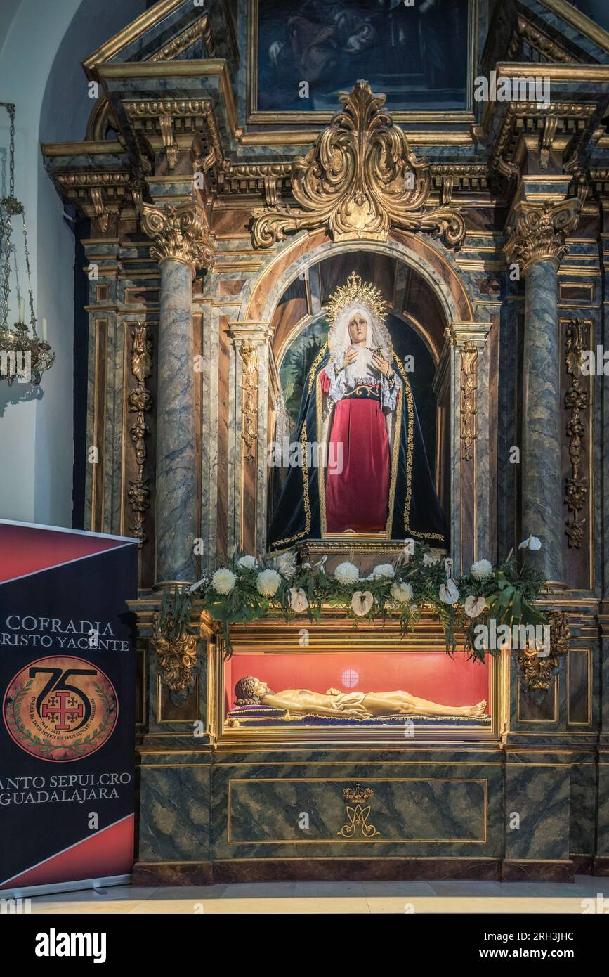 Altarpiece of La Dolorosa and the Reclining Christ, Co-Cathedral of ...