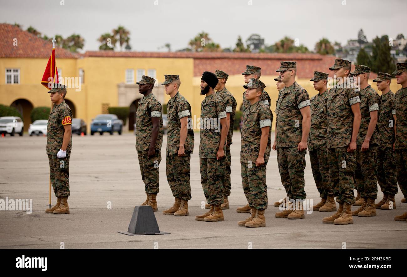 San Diego, United States. 12th Aug, 2023. U.S. Marines Pfc. Jaskirat ...