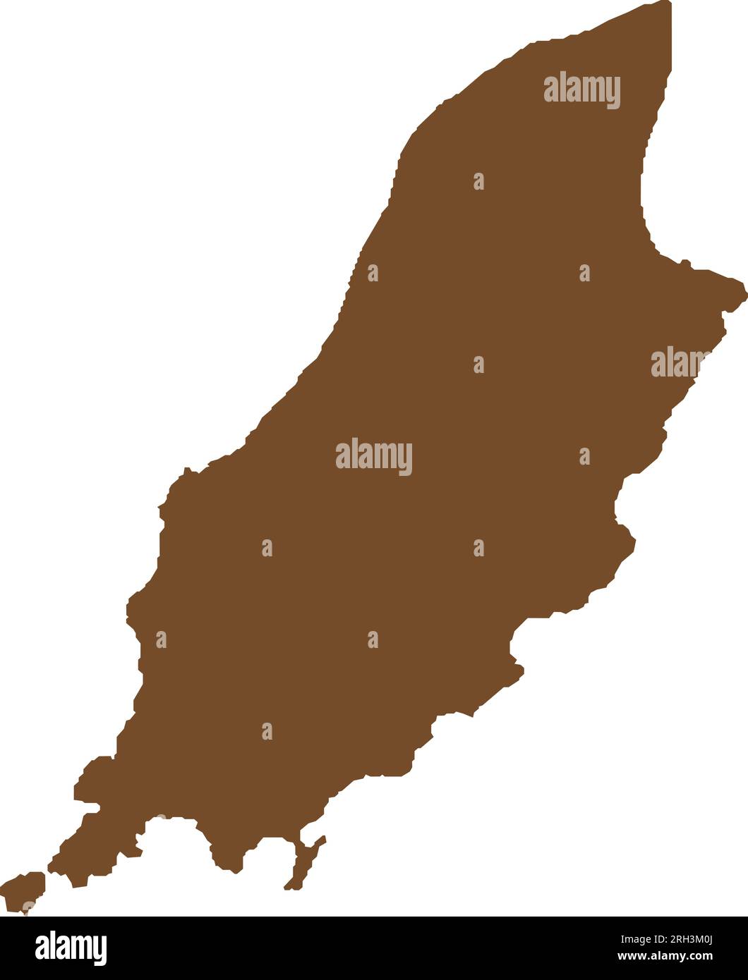 Brown outline of man Cut Out Stock Images & Pictures - Alamy