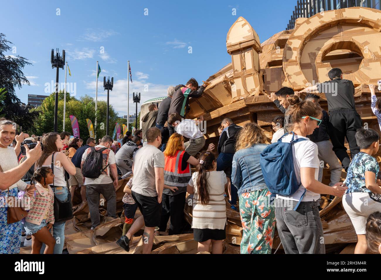 Newcastle upon Tyne, UK. 13th August 2023. Novum Summer Festival ...