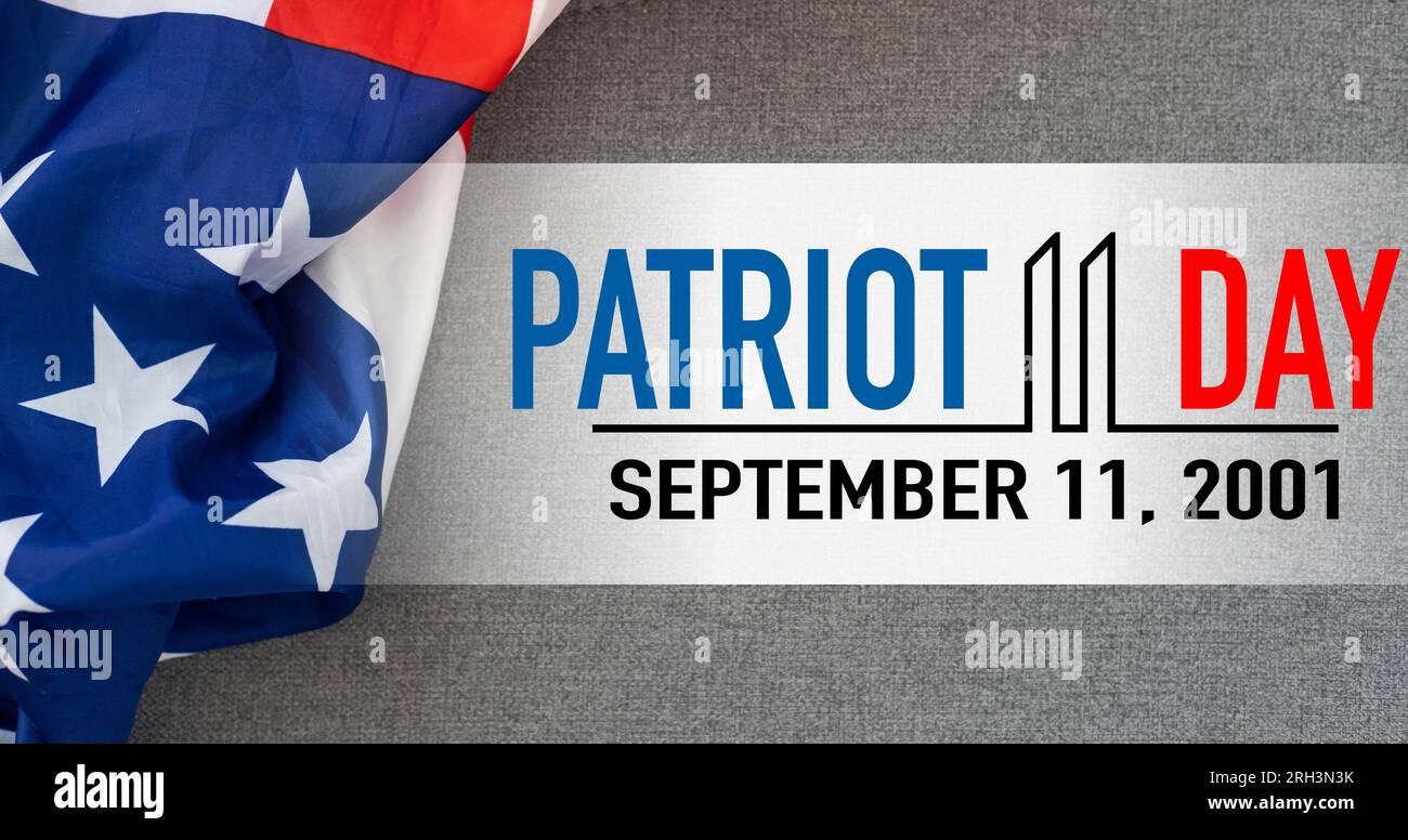 Patriot Day. September 11. Template for background, banner, card ...