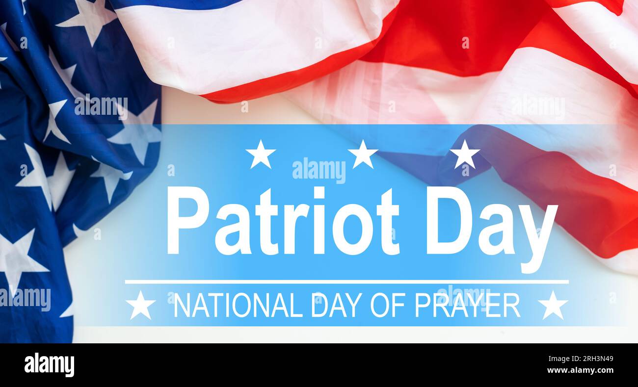 Lettering. illustration for Patriot Day. Poster, cards, banners ...