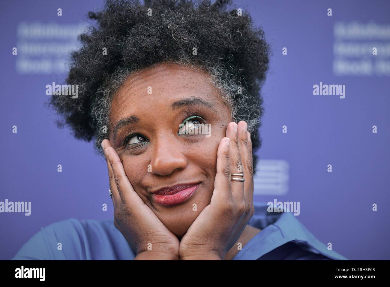 Edinburgh Scotland, UK 13 August 2023. Aja Barber at the Edinburgh ...