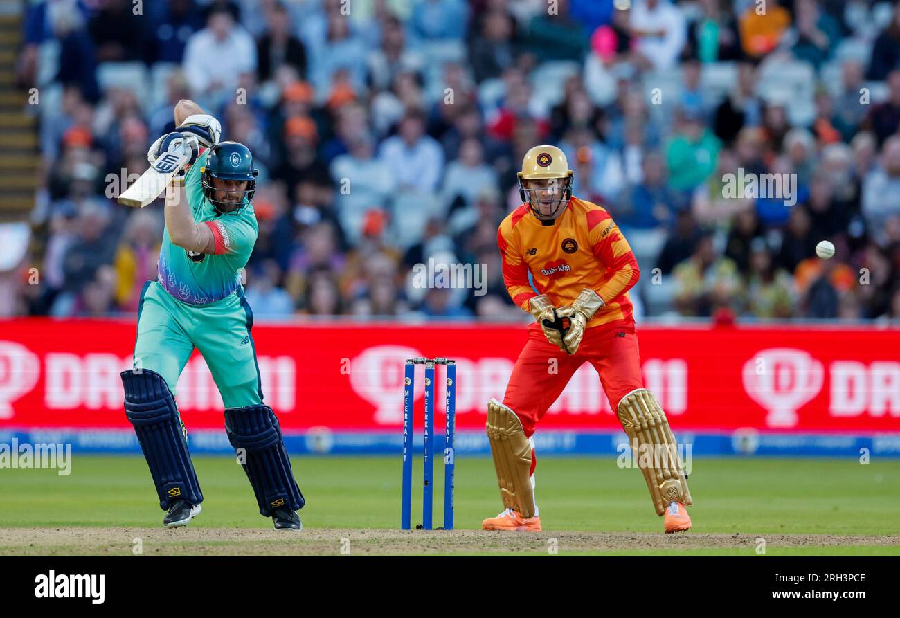 Edgbaston, Birmingham, UK. 13th Aug, 2023. The Hundred Mens Cricket ...