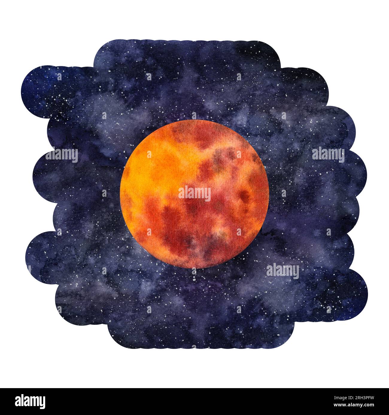 Globe of the planet mars Cut Out Stock Images & Pictures - Alamy