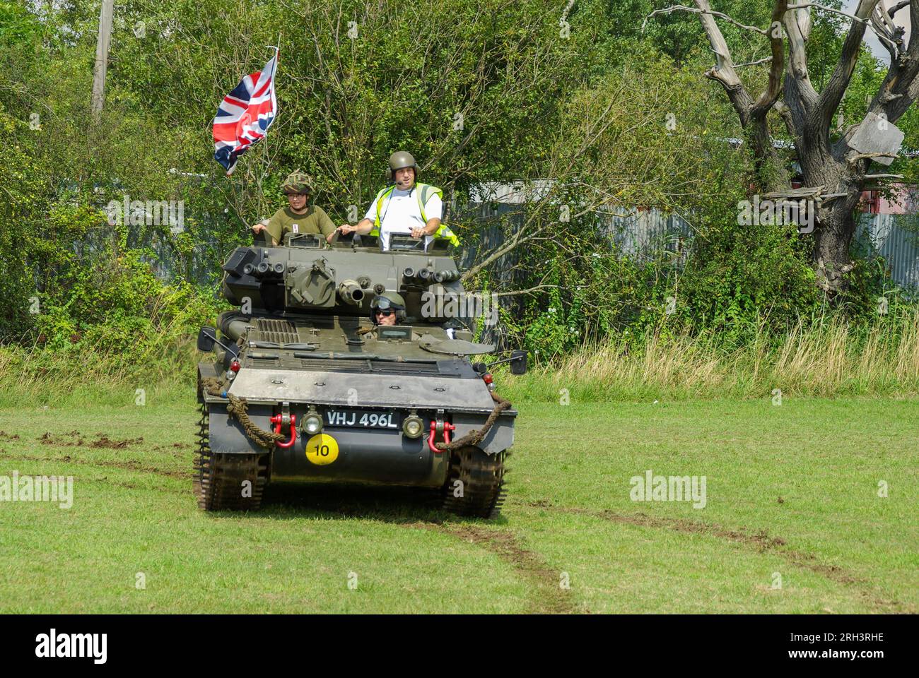 Alvis FV101 Scorpion British armoured reconnaissance vehicle, light ...