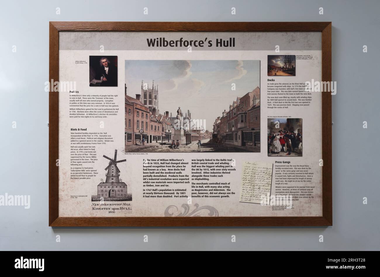 Wilberforce House, birthplace of William, the famous campaigner against ...