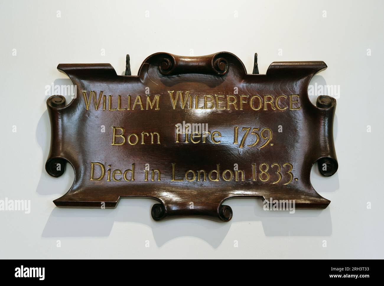 Wilberforce House, birthplace of William, the famous campaigner against ...