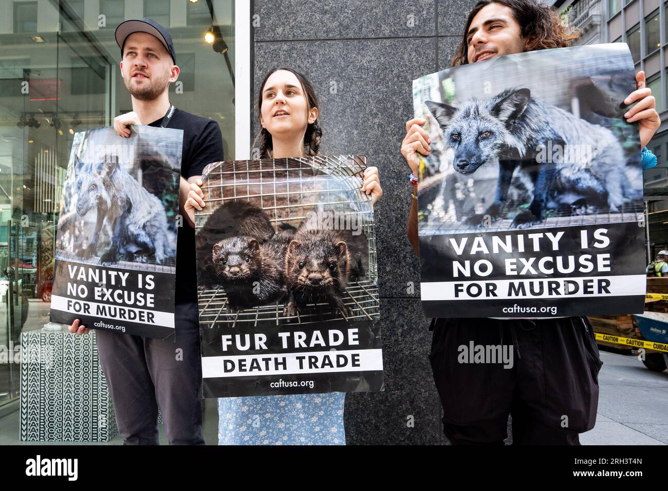 Anti fur sign signs hi-res stock photography and images - Alamy