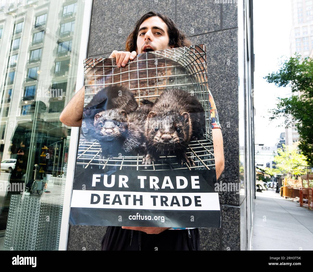 Anti fur sign signs hi-res stock photography and images - Alamy