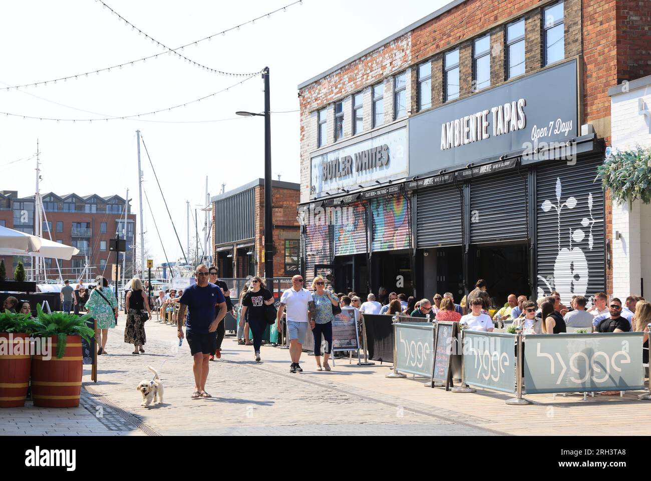 Humber Street at the heart of Hull's Fruit Market, with a mix of arts ...