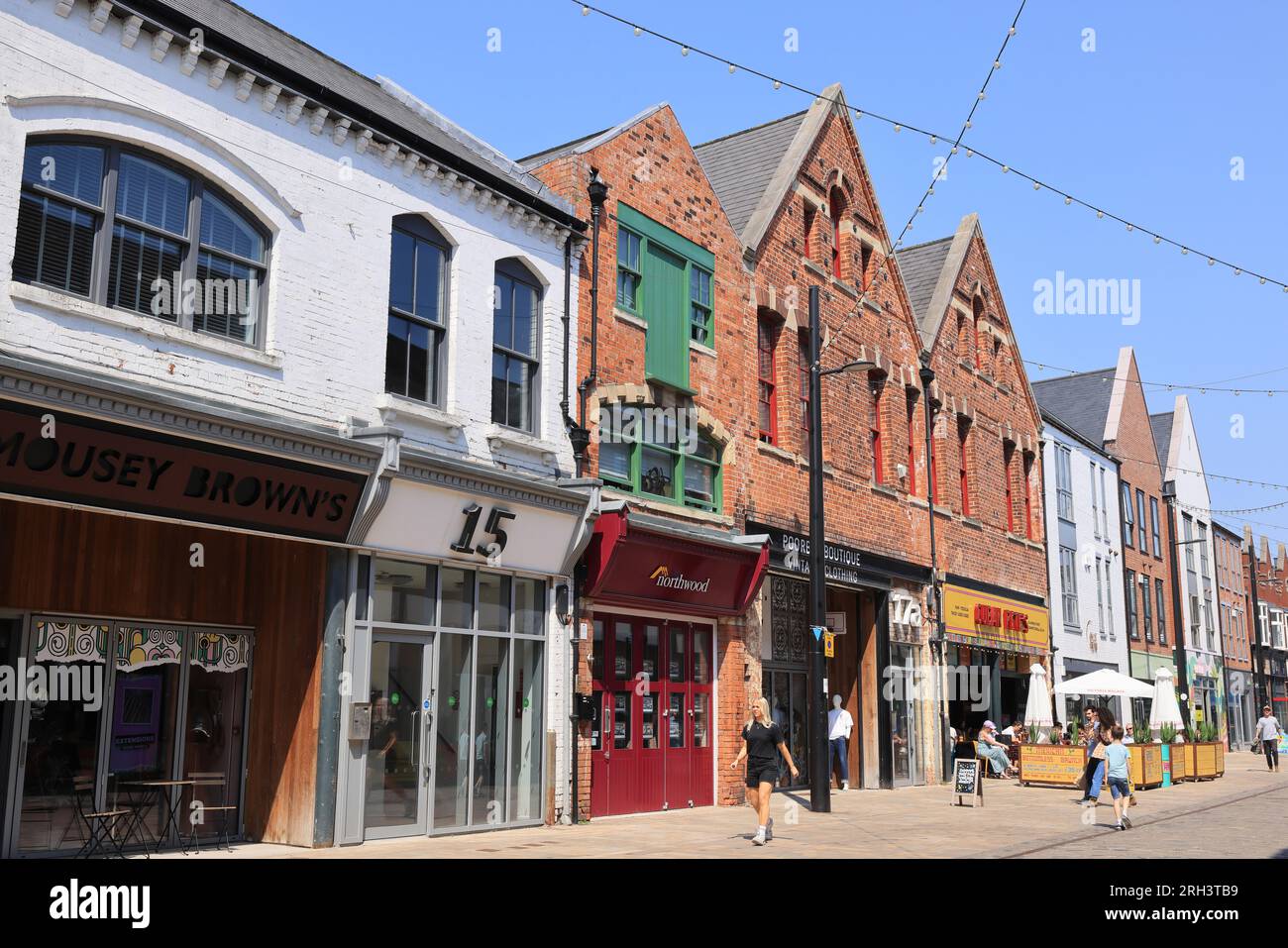 Humber Street at the heart of Hull's Fruit Market, with a mix of arts ...