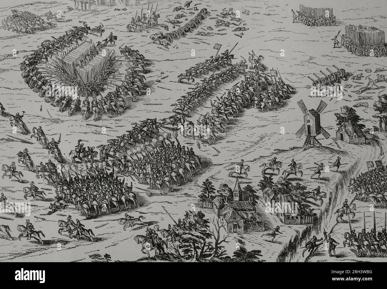 Combat at the battle of chatillon hi-res stock photography and images ...
