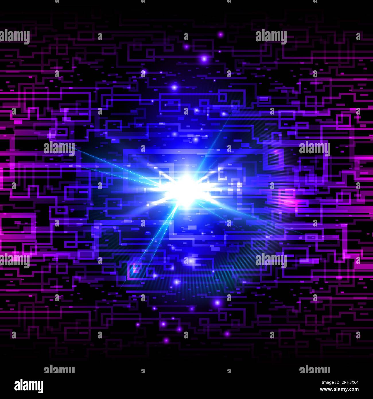 Future Connection Series or Abstract Futuristic Circuit Board. Backdrop ...