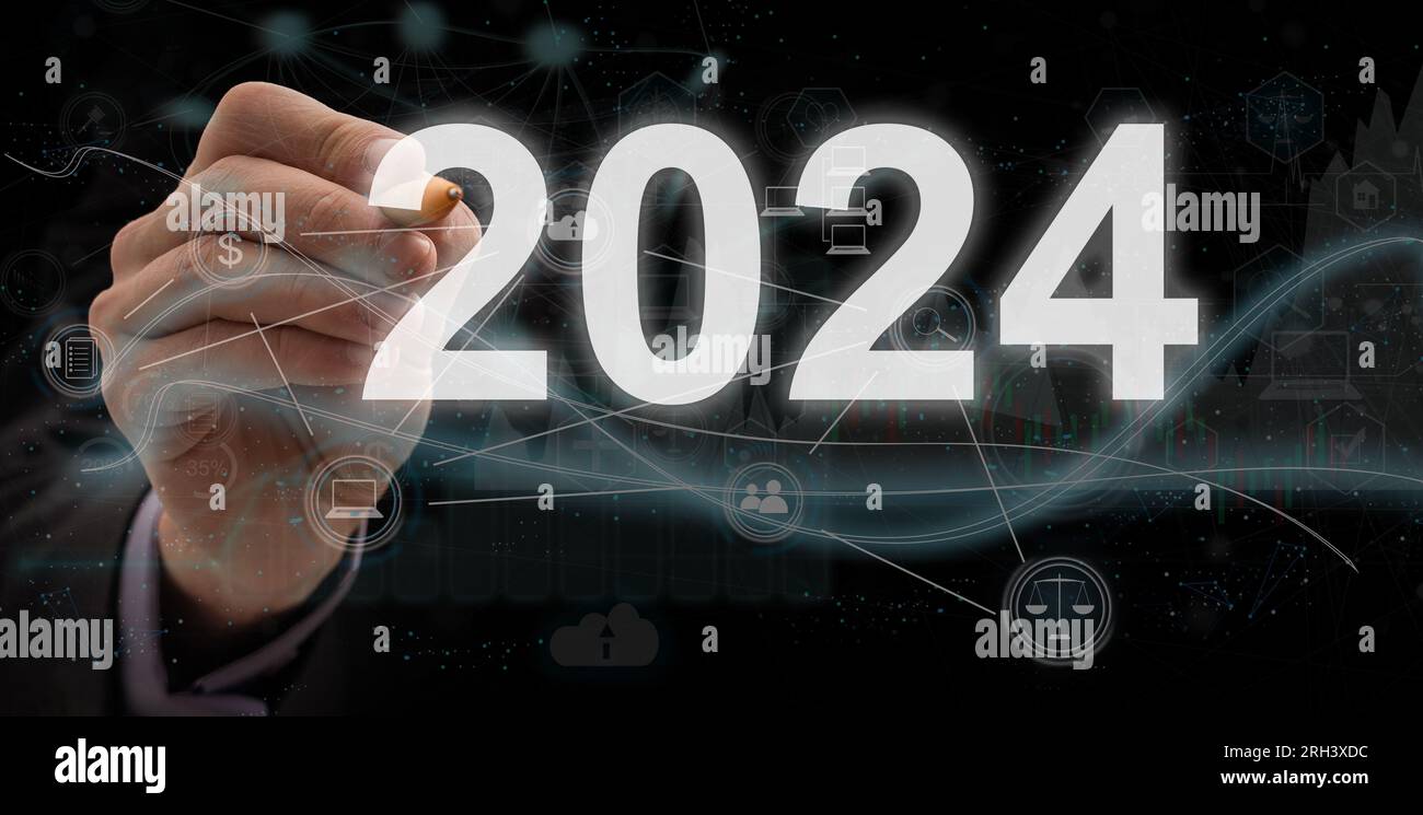 New Year 2024 business plan, strategies, goal, development and success ...