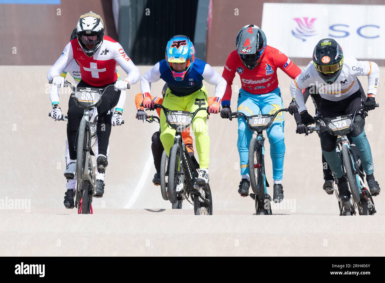 Competitors bmx hi-res stock photography and images - Alamy