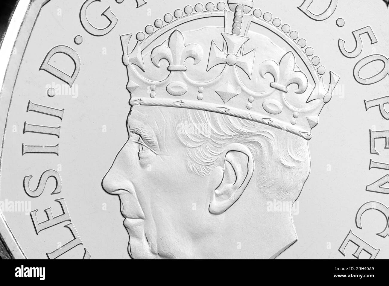 Close up of what appears to be shaped like a bird in the ear of King ...