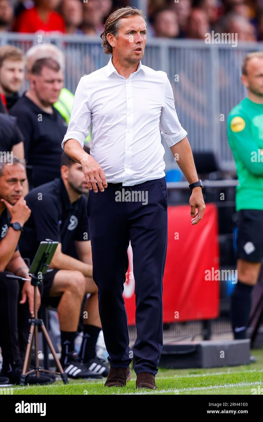 ALMERE, NETHERLANDS - AUGUST 13: head coach Alex Pastoor (Almere City ...