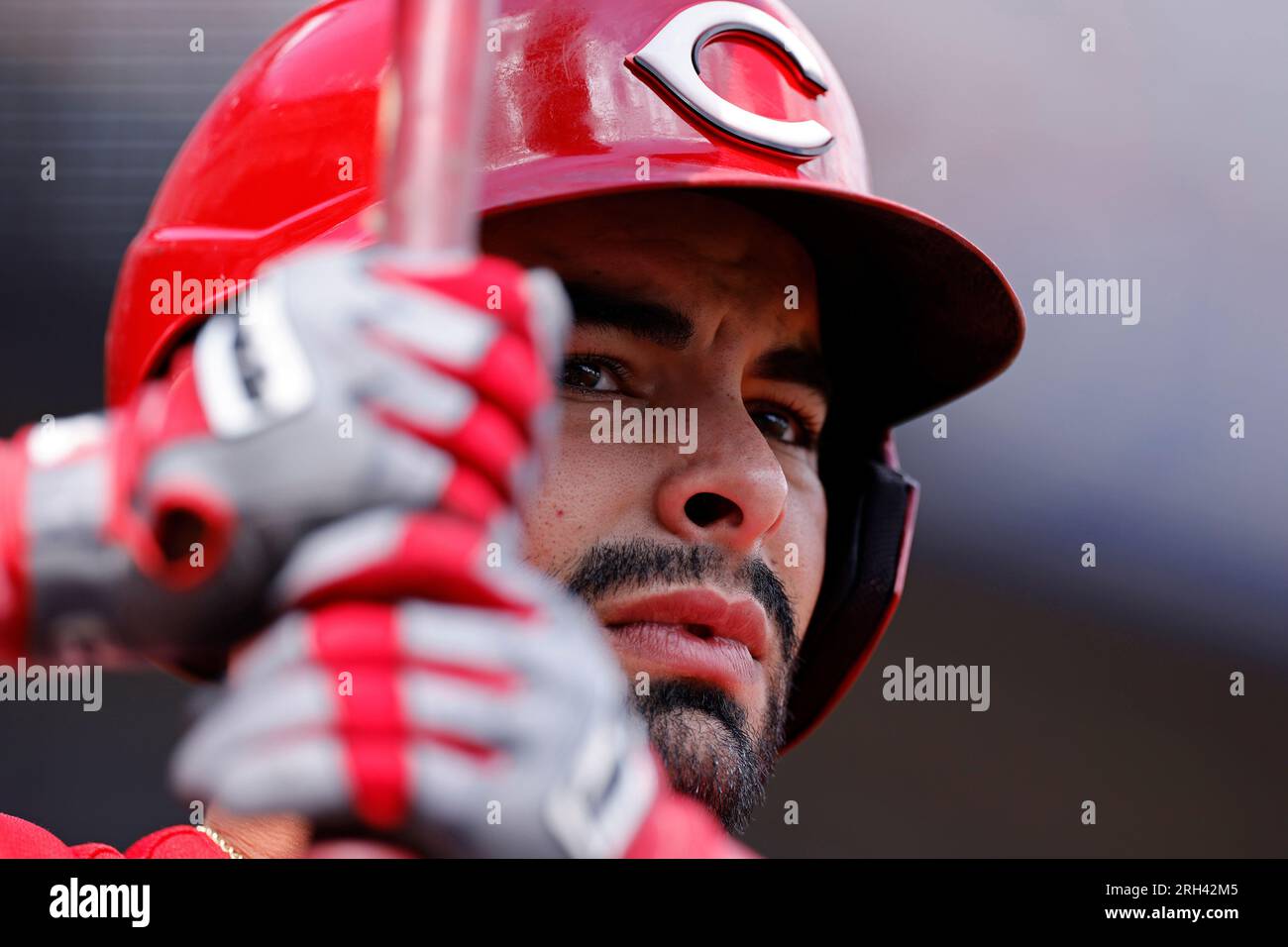 PITTSBURGH, PA - AUGUST 13: Cincinnati Reds designated hitter Christian ...