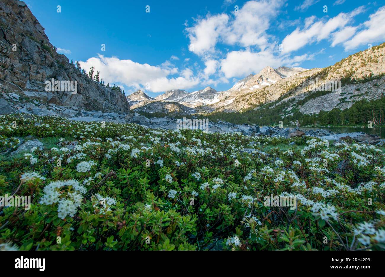 Little Lakes Valley is a popular place to go hiking in the Eastern ...