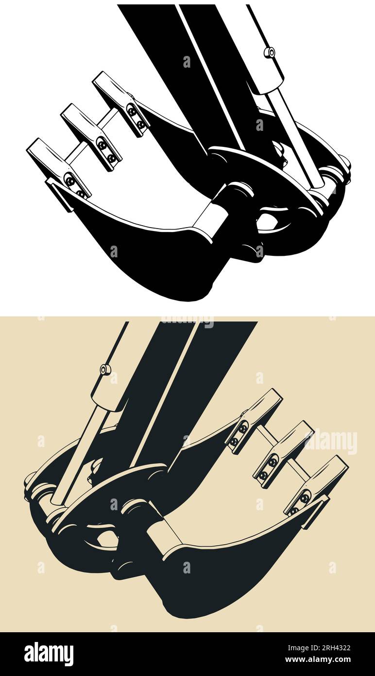 Excavator Bucket Clip Art Excavator Clipart Vector Images