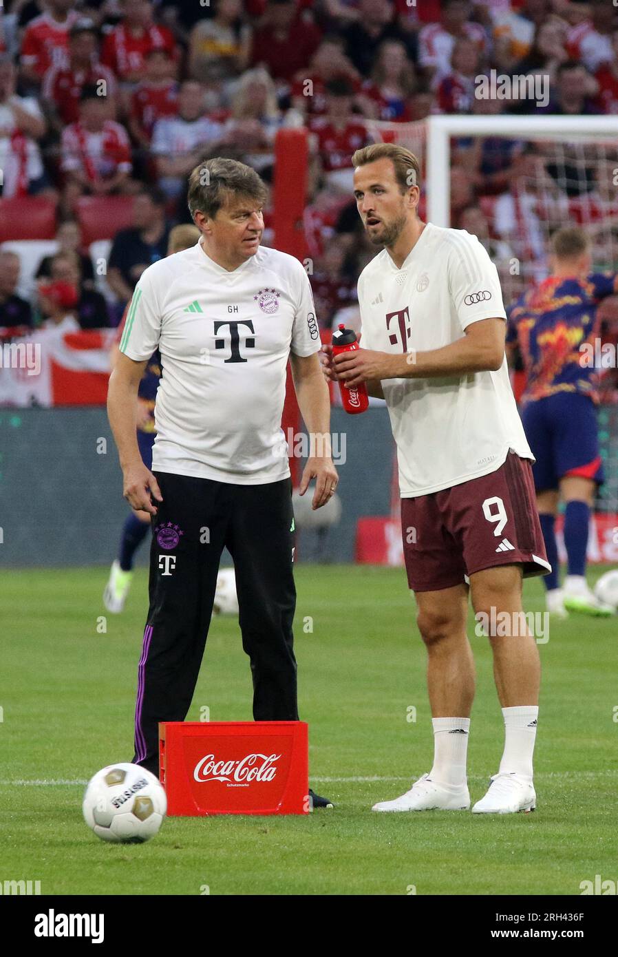 MUNICH, Germany. , . Harry KANE of England, now Fc Bayern Muenchen's ...