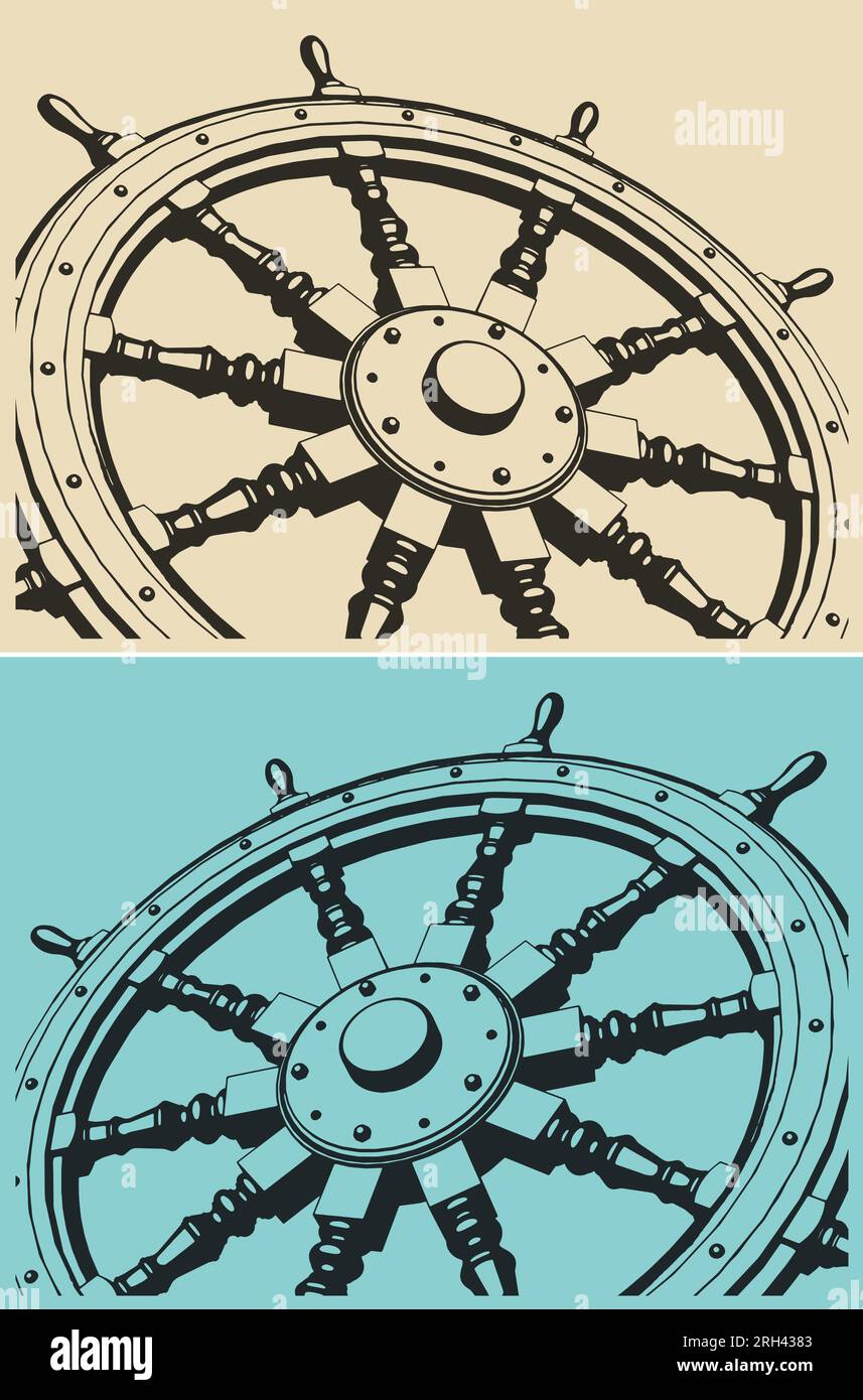 Ship Steering Wheel Vector Png