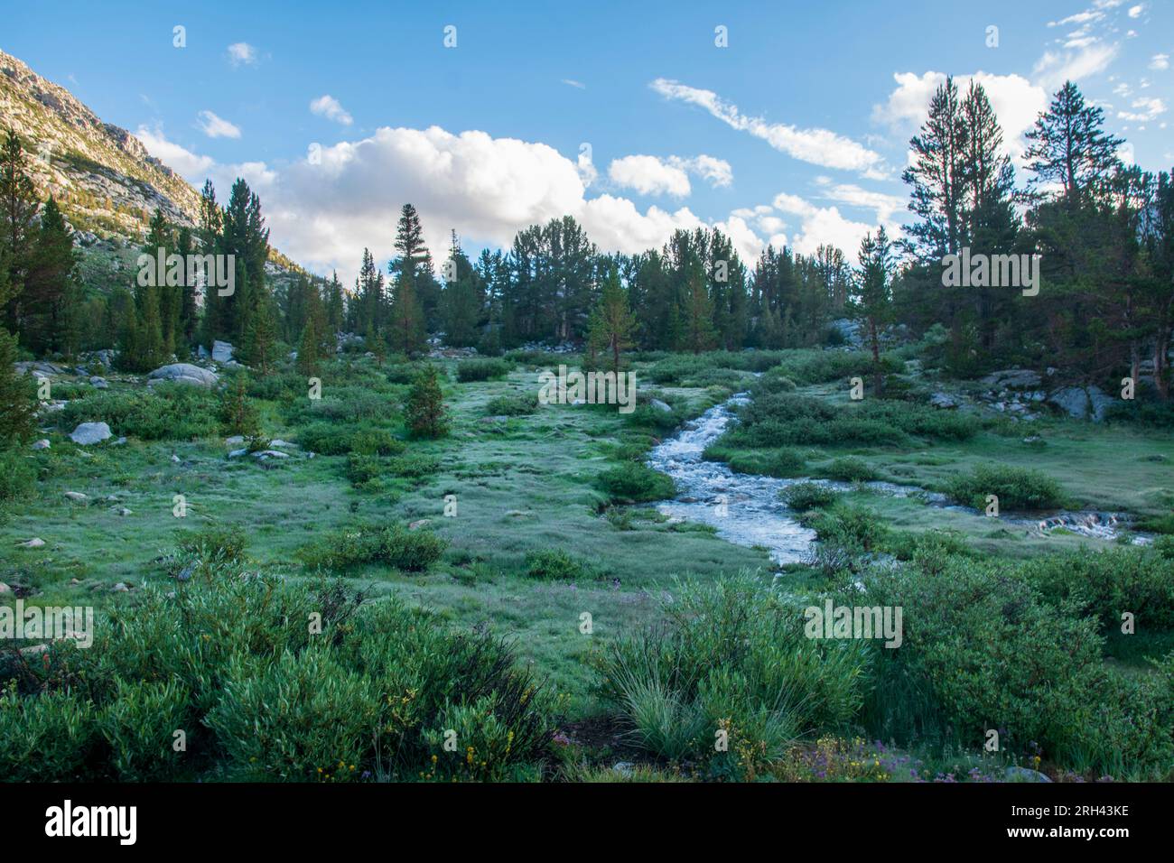Little Lakes Valley is a popular place to go hiking in the Eastern ...