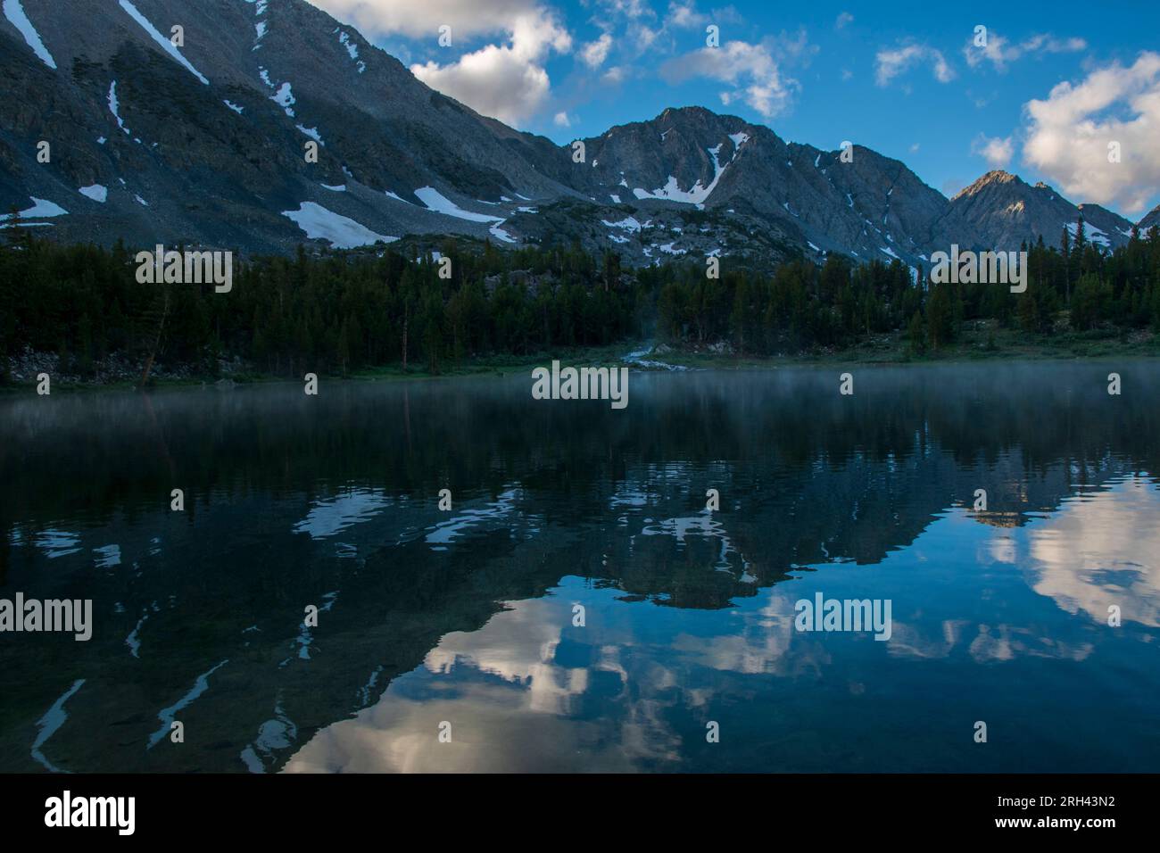 Little Lakes Valley is a popular place to go hiking in the Eastern ...