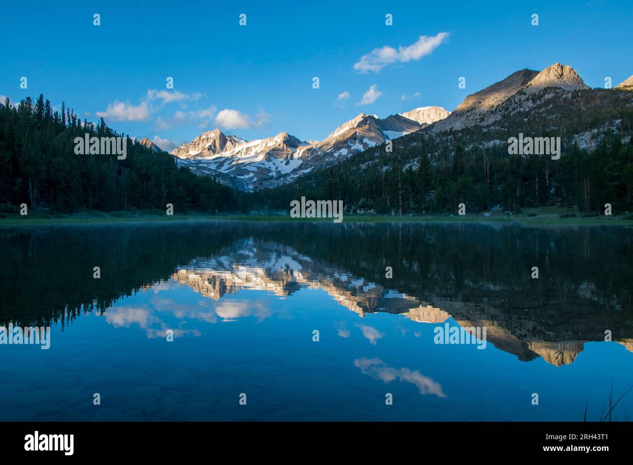 Little Lakes Valley is a popular place to go hiking in the Eastern ...