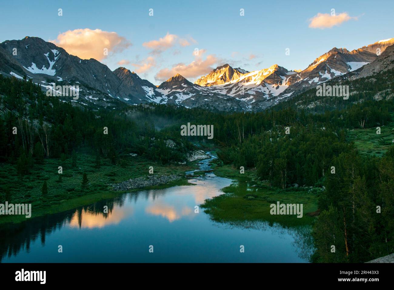 Little Lakes Valley is a popular place to go hiking in the Eastern ...