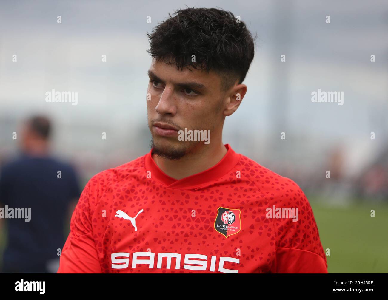 Matthis Abline of Stade Rennais during the Amical 2023 between Stade ...