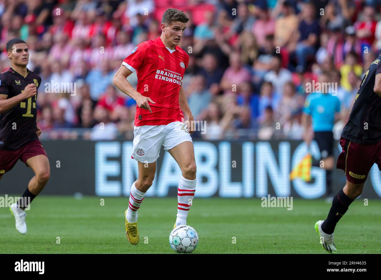 EINDHOVEN, NETHERLANDS - AUGUST 12: Guus Til (PSV) during the ...