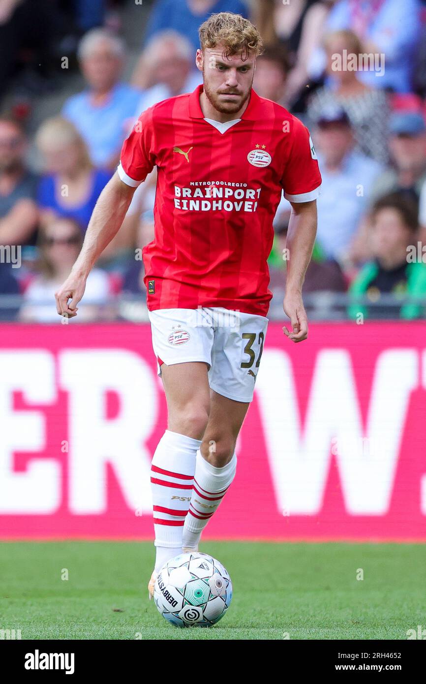 EINDHOVEN, NETHERLANDS - AUGUST 12: Yorbe Vertessen (PSV) during the ...