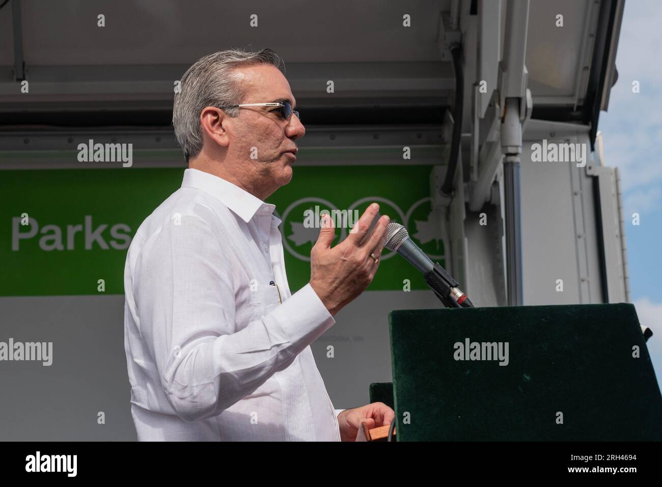 Dominican Republic President Luis Abinader speaks at Annual Dominican ...