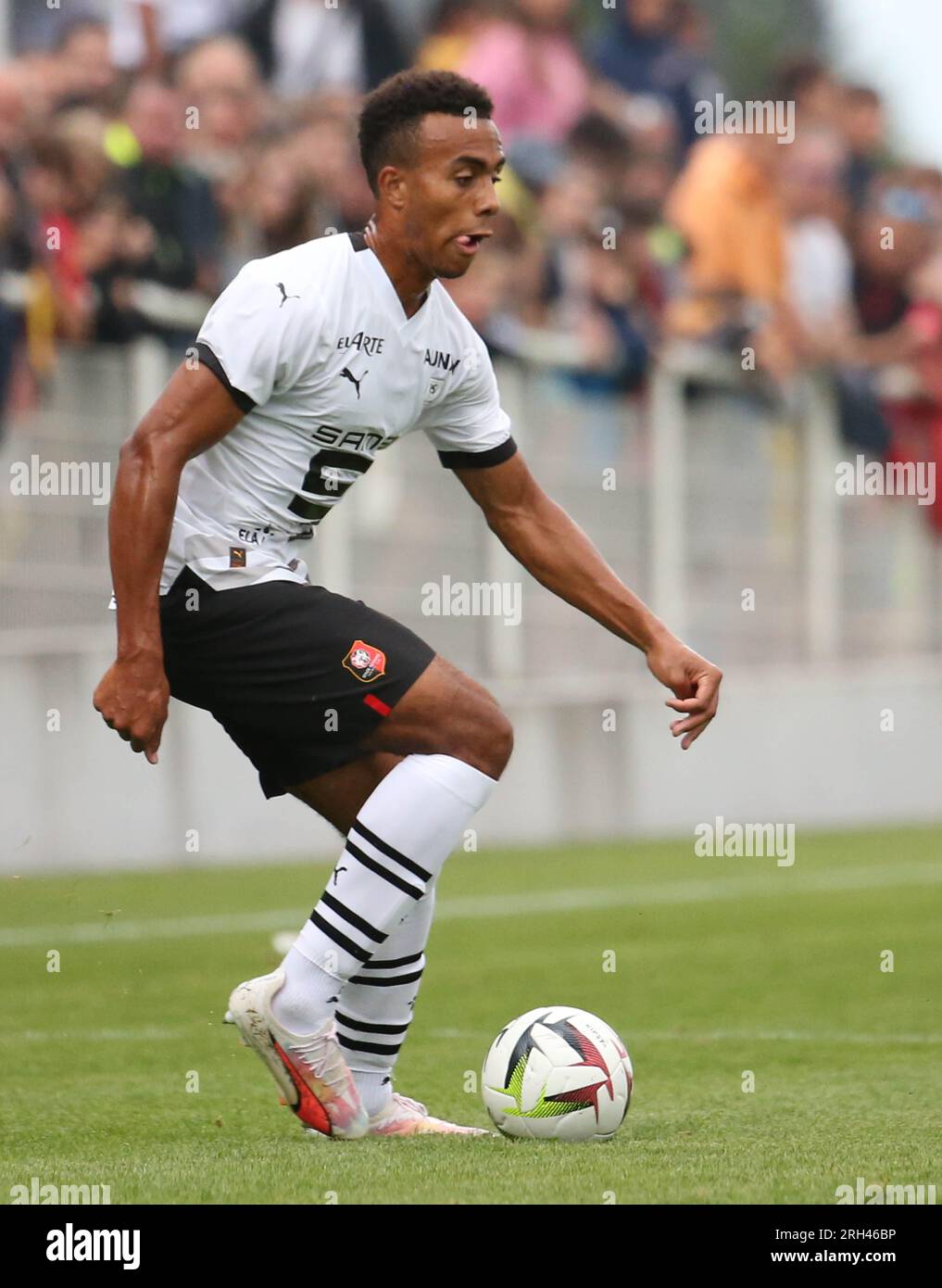 Guela Doué of Stade Rennais during the Amical 2023 between Stade ...